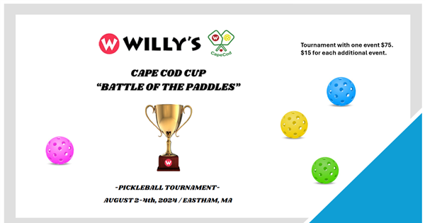 Cape Cod Cup "Battle of the Paddles" | Pickleball Tournament | Bounce