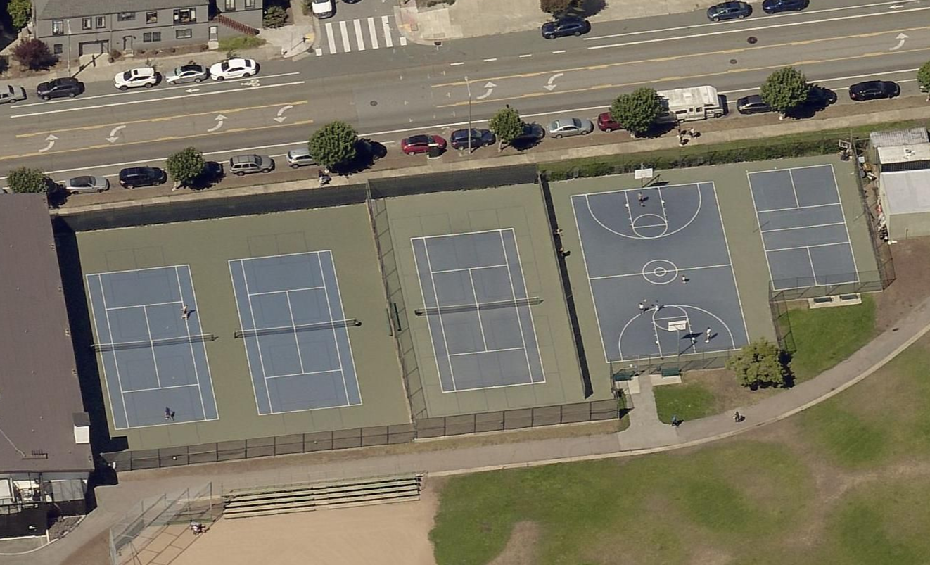 Pickleball at Angelo J. Rossi Playground | Bounce